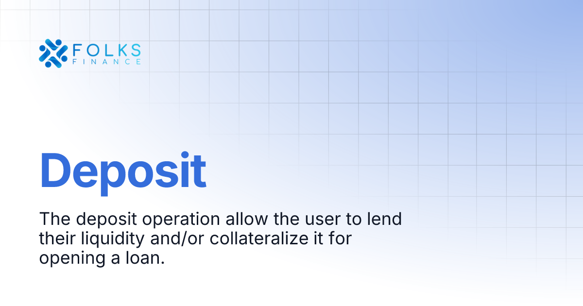 Deposit | Folks Finance