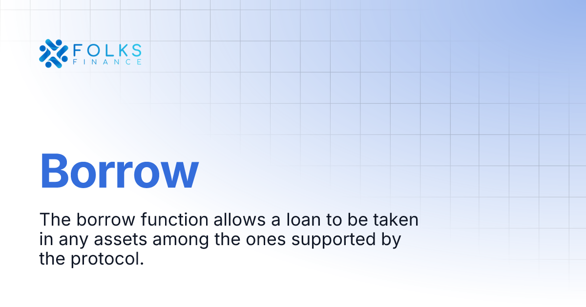 Borrow | Folks Finance